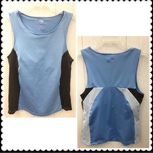 GAP | Tops | 2 Gapbody Sports Tank Tops Blue Pink Medium | Poshmark